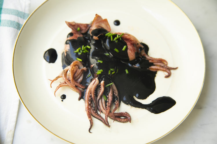 Stuffed squid in its ink – Campo Grande