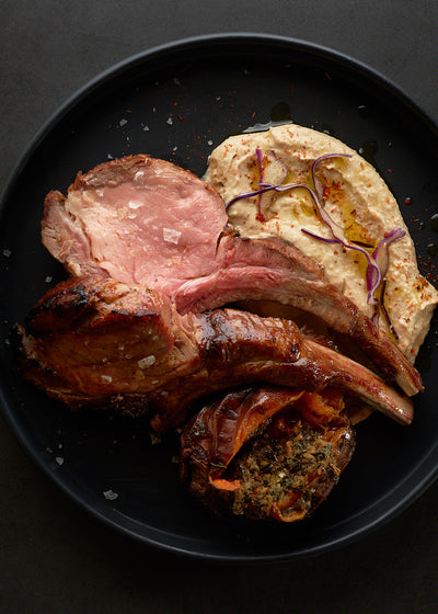 Ibérico 4-Bone Ribeye Rack Pork Chops – Campo Grande