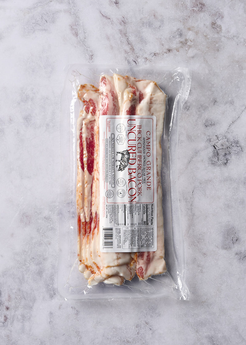 Ibérico Thick-cut Apple Wood Smoked Bacon – Campo Grande
