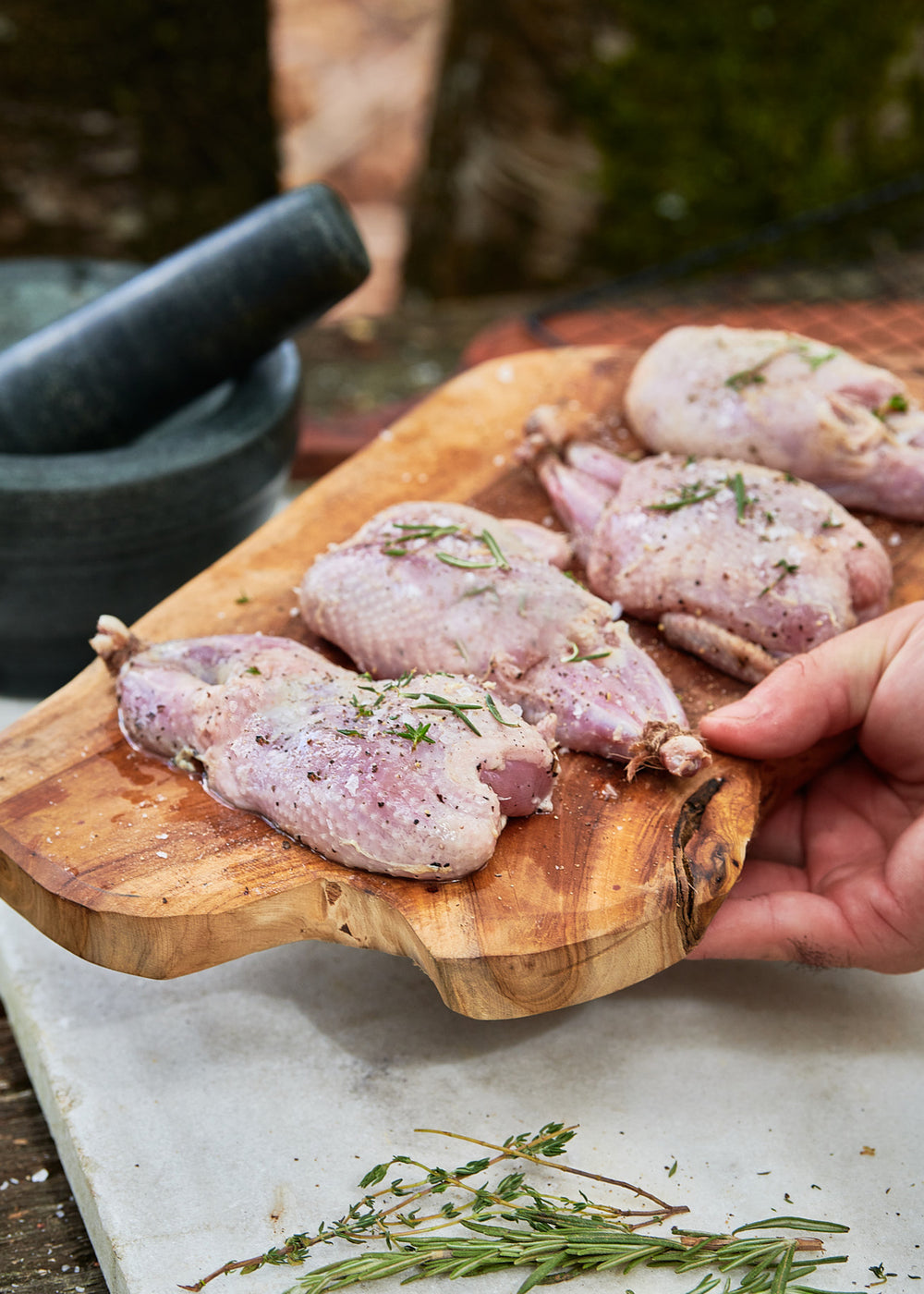 Spatchcocked Quail – Campo Grande